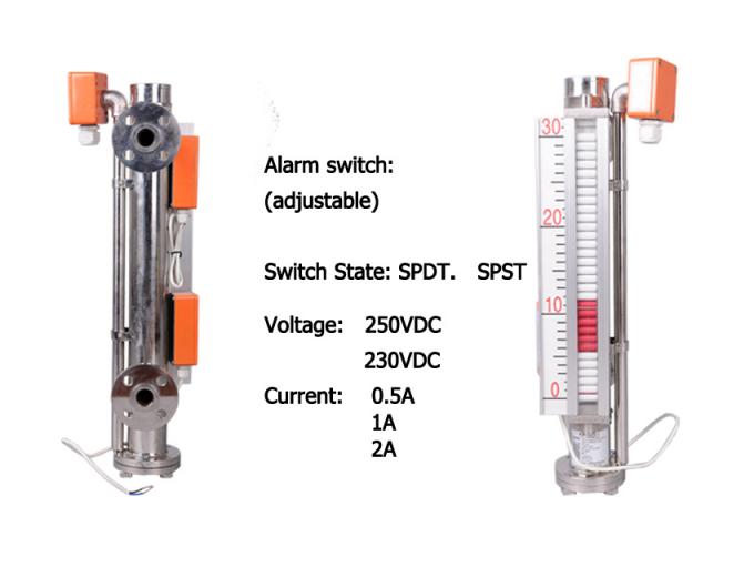Electrical Heat Tracing Magnetic Level Gauge Measuring Tool For ...