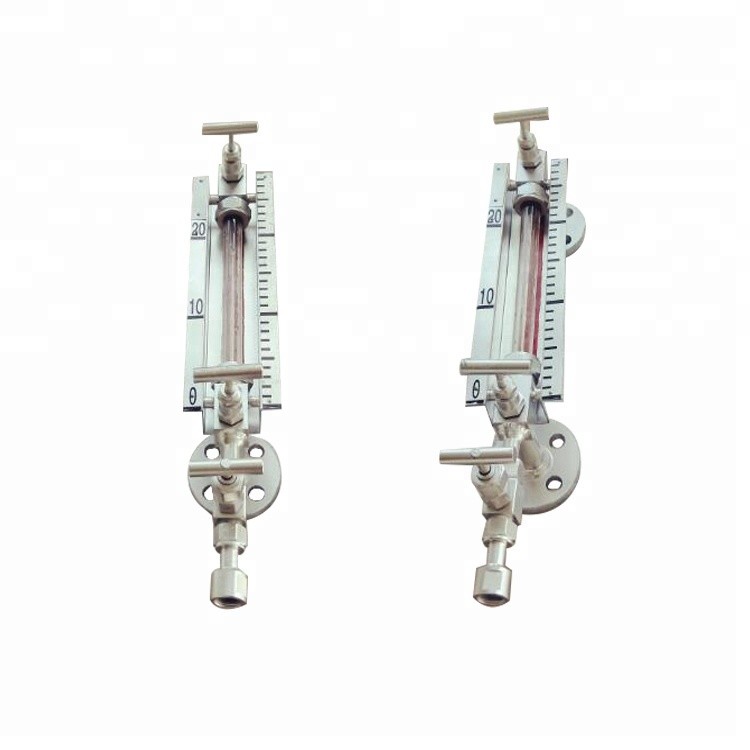 Direct Reading Glass Tube Level Gauge Adjustable Observation Direction ...
