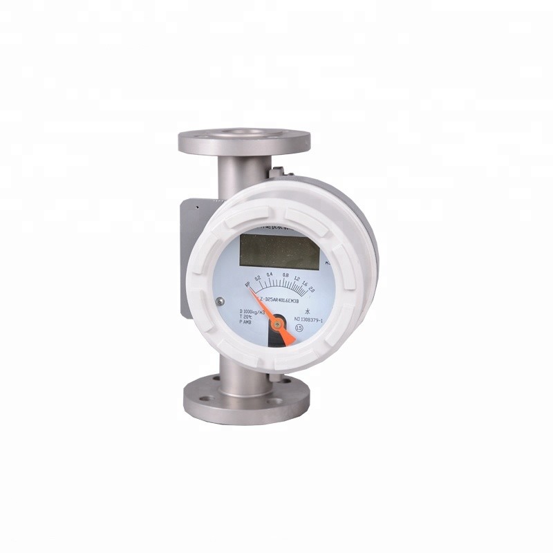 Small Diameter SS304 Flanged Type Metal Tube Rotameter Price