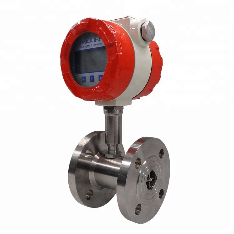 Digital Turbine Type Water Flow Meter Water Turbine Flowmeter For ...