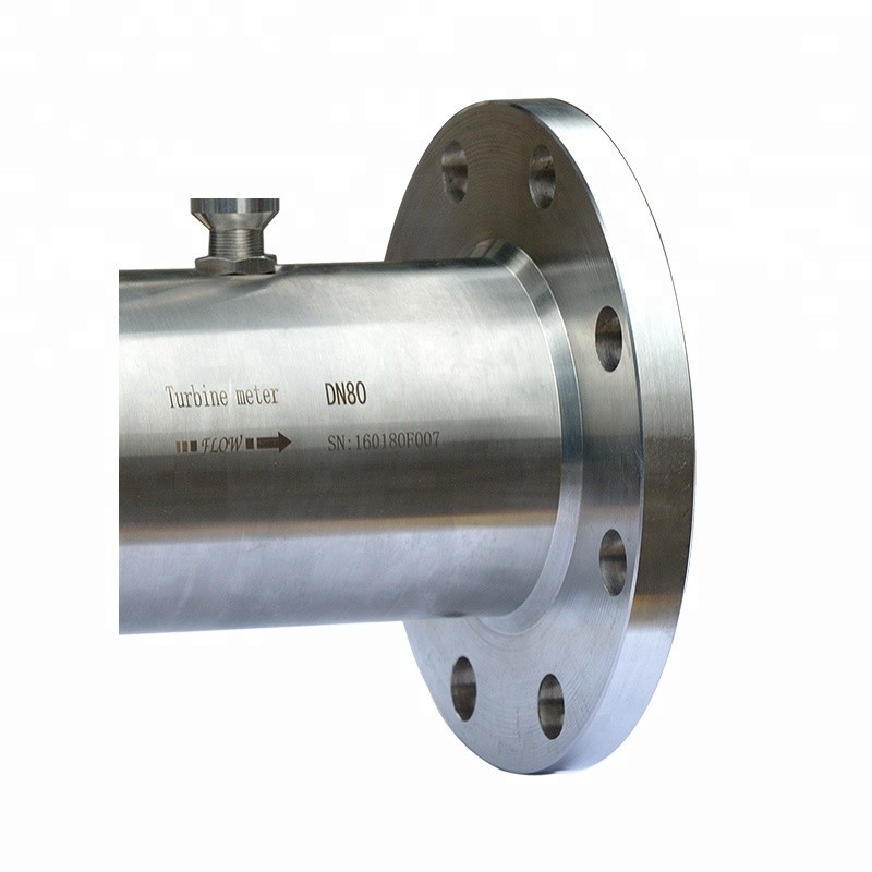Mechanical Seal Turbine Flow Meter , Smart Turbine Type Water Flow Meter
