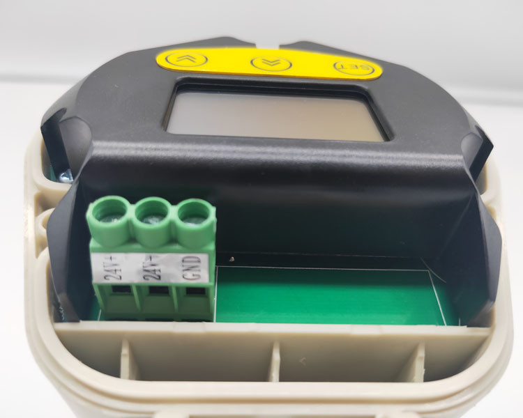 RS485 Ultrasonic Level Transmitter Digital Liquid Level Sensor For Milk ...